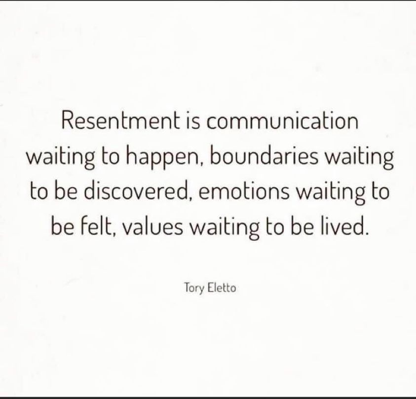 The Gift of Resentment | Untigering